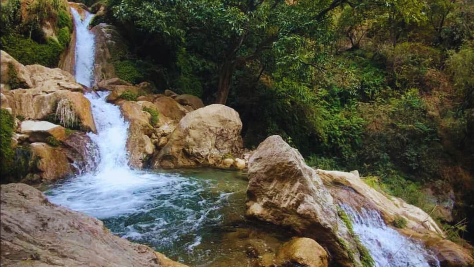 Neer Garh Waterfall in Rishikesh